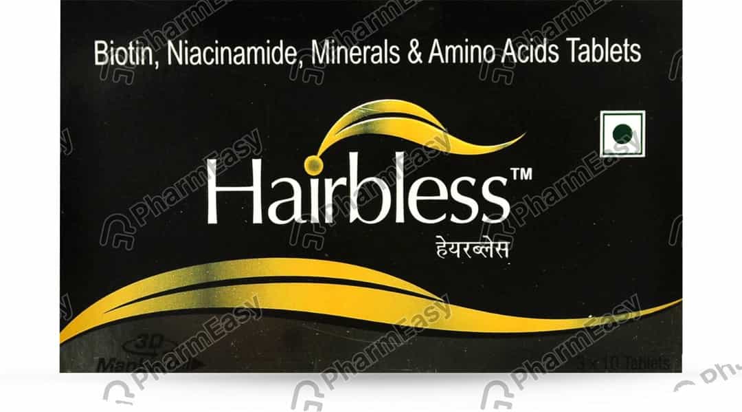 Buy LOGIHAIR MEN STRIP OF 10 TABLETS Online & Get Upto 60% OFF at PharmEasy