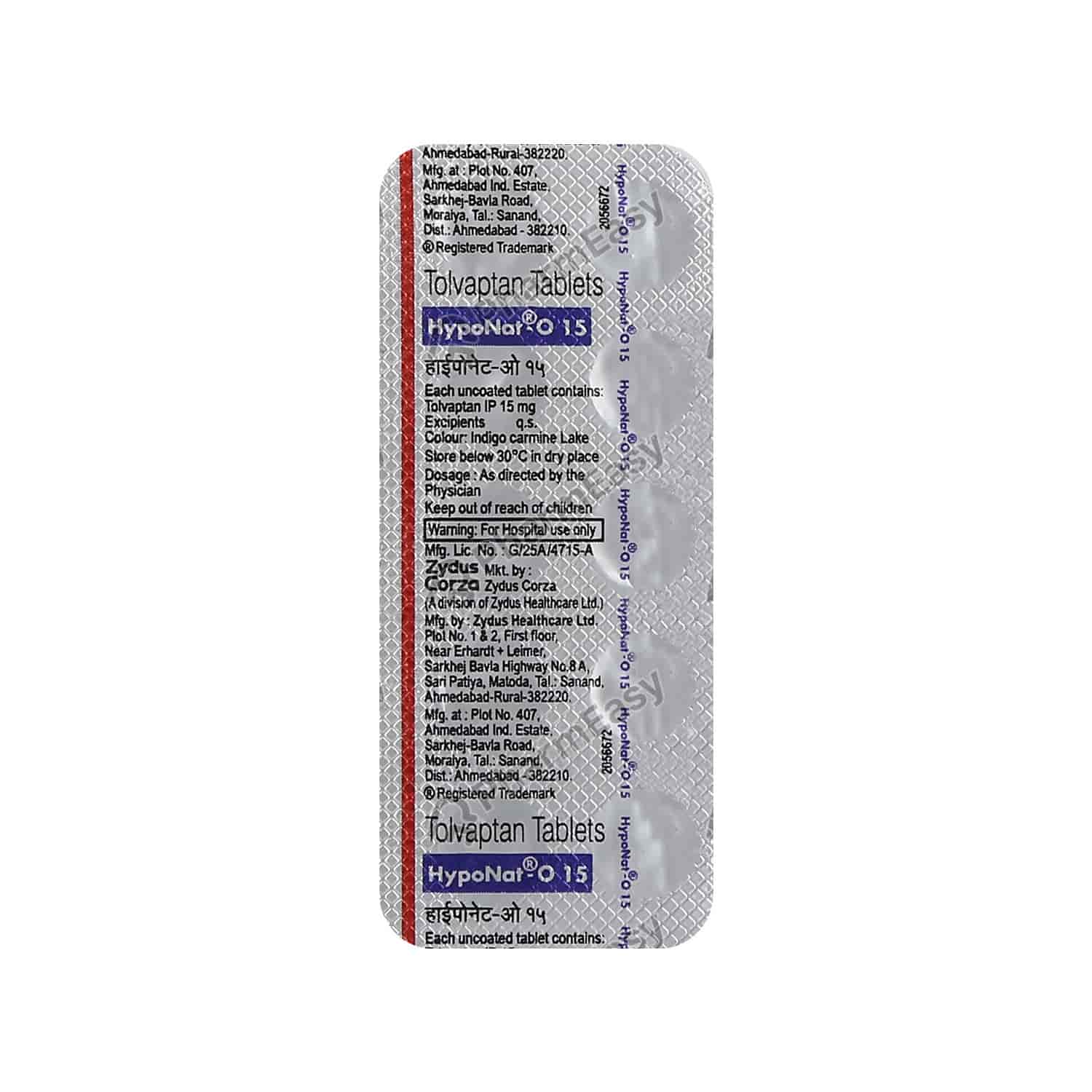 Buy Hyponat O 15mg Strip Of 10 Tablets Online at Flat 18% OFF* | PharmEasy
