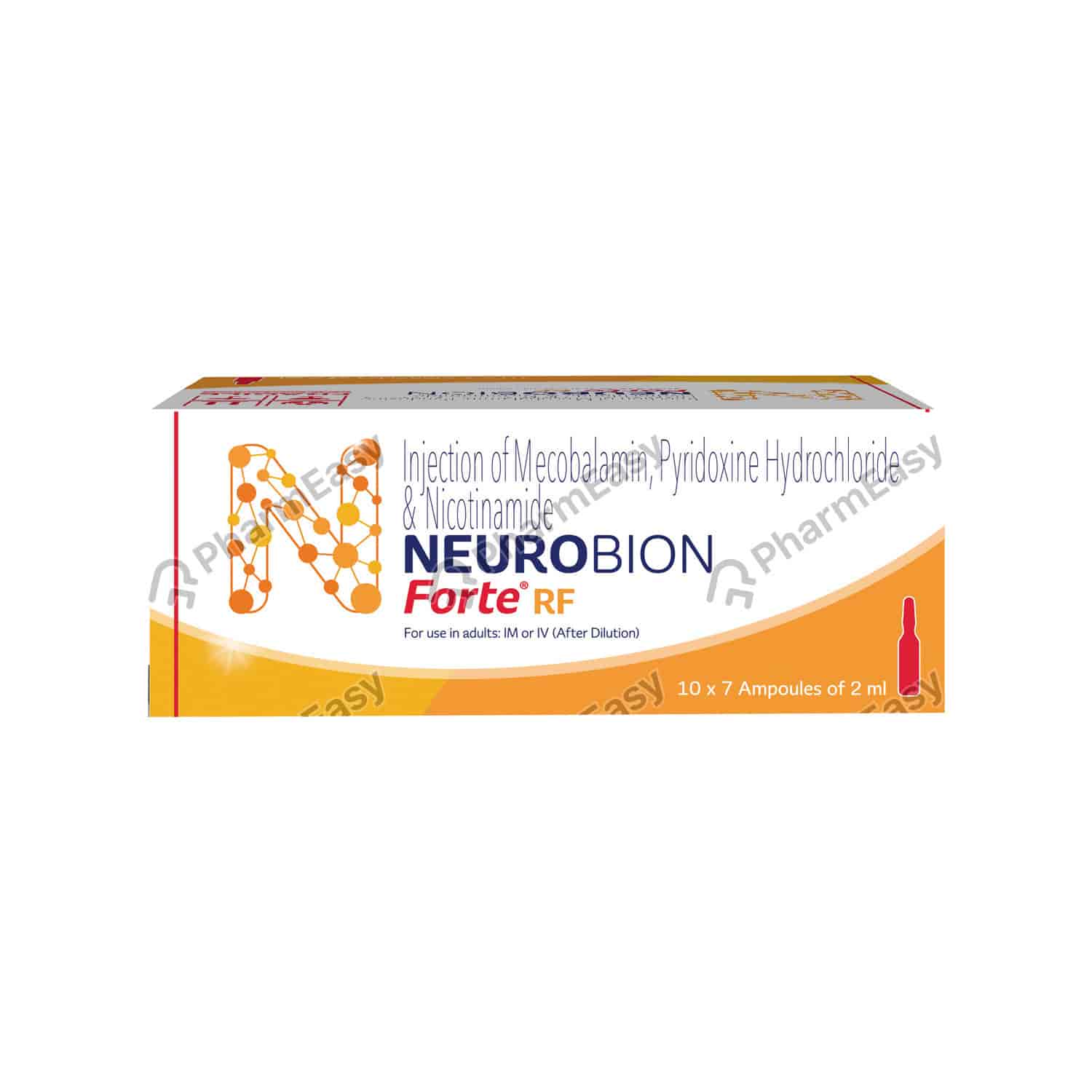 Buy Neurobion Forte Rf Inj 2ml Online at flat 15% off | PharmEasy