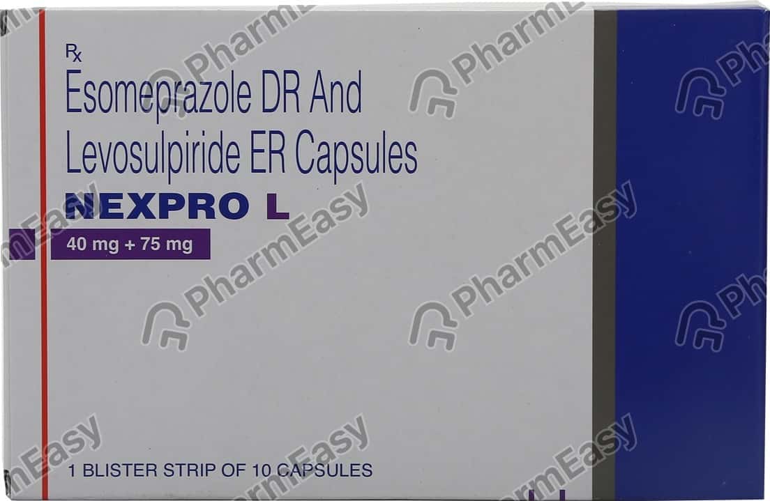 Nexpro L Capsule: Uses, Side-effects, Price, Dosage & More Info - PharmEasy