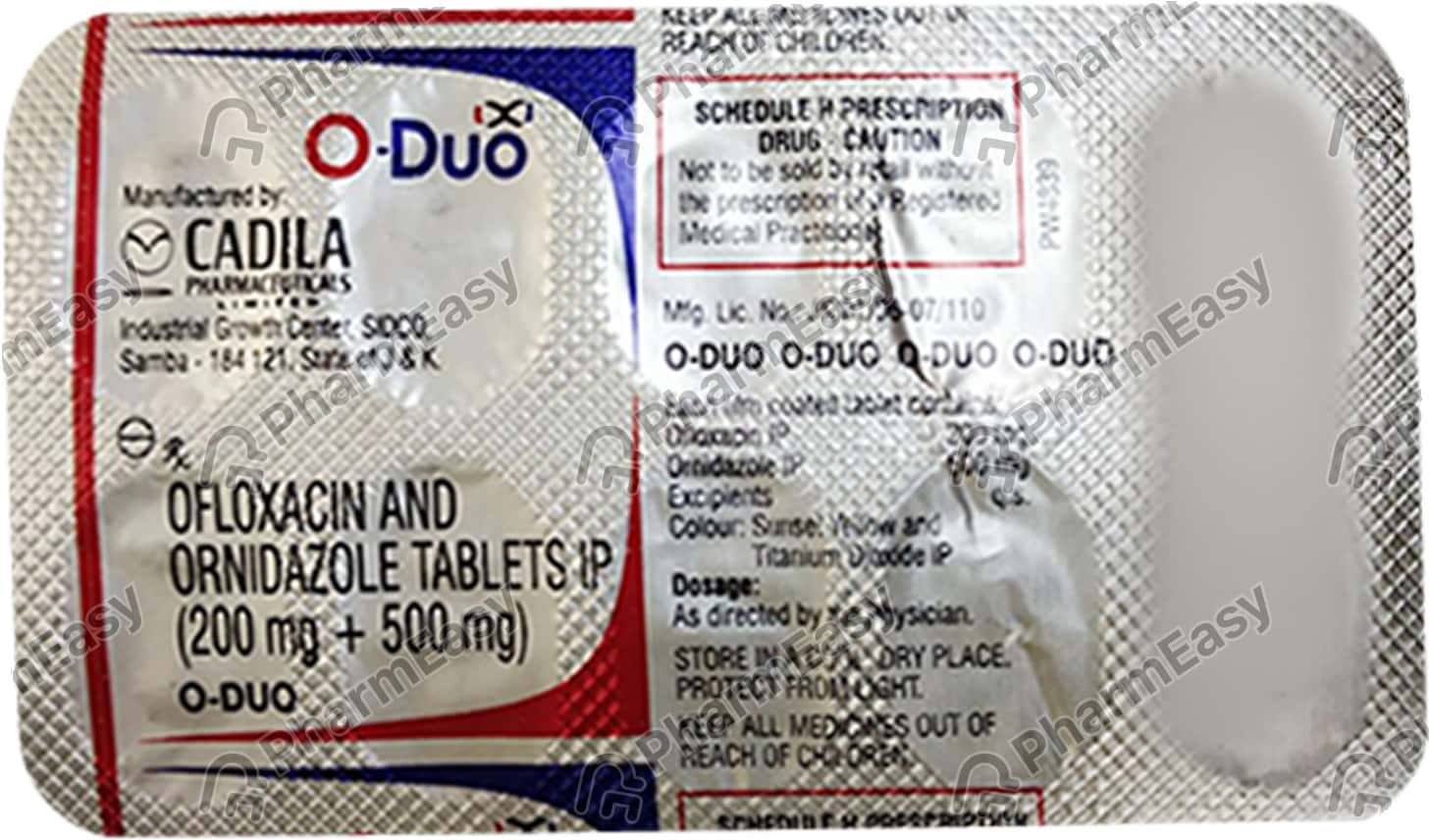 O Duo Tablets: Uses, Side Effects, Price & Dosage | PharmEasy