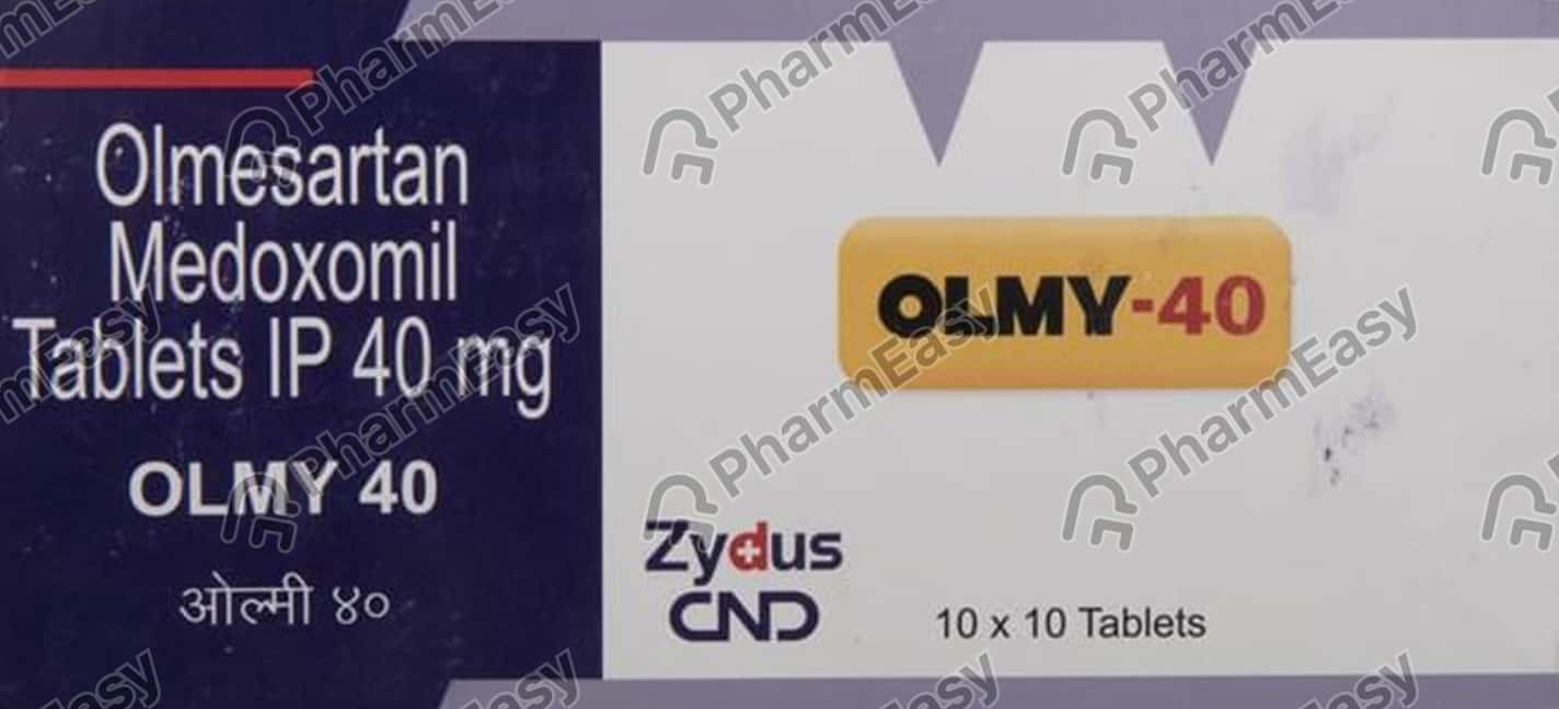 Olmy A 40mg Strip Of 10 Tablets: Uses, Side Effects, Price & Dosage ...