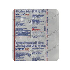 Myotop Dsr Tab - Uses, Side Effects, Dosage, Composition & Price ...