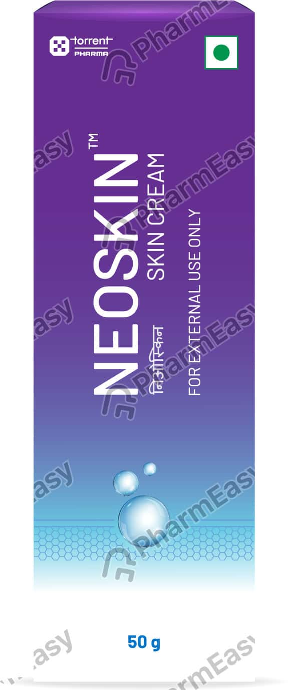 Neoskin Tube Of 50gm Cream: Uses, Side Effects, Price & Dosage | PharmEasy