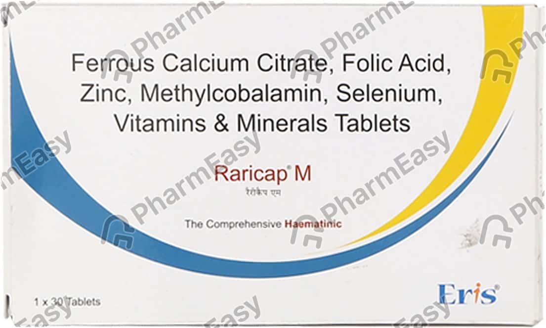 Buy Raricap M Strip Of 30 Tablets Online at Flat 15% OFF | PharmEasy