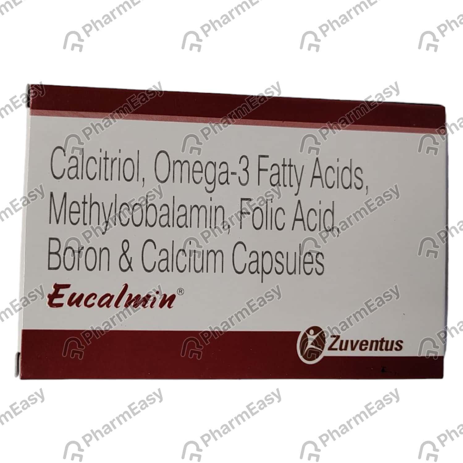 Buy Eucalmin Strip Of 10 Softgel Capsules Online & Save Up to 24% at ...