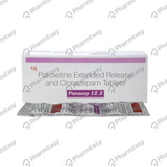 Panazep 12.5mg Strip Of 10 Tablets: Uses, Side Effects, Price & Dosage ...
