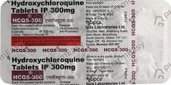 Hcqs 300 MG Tablet (10): Uses, Side Effects, Price & Dosage | PharmEasy