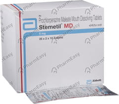 Stemetil Md 5 MG Tablet (10): Uses, Side Effects, Price & Dosage ...
