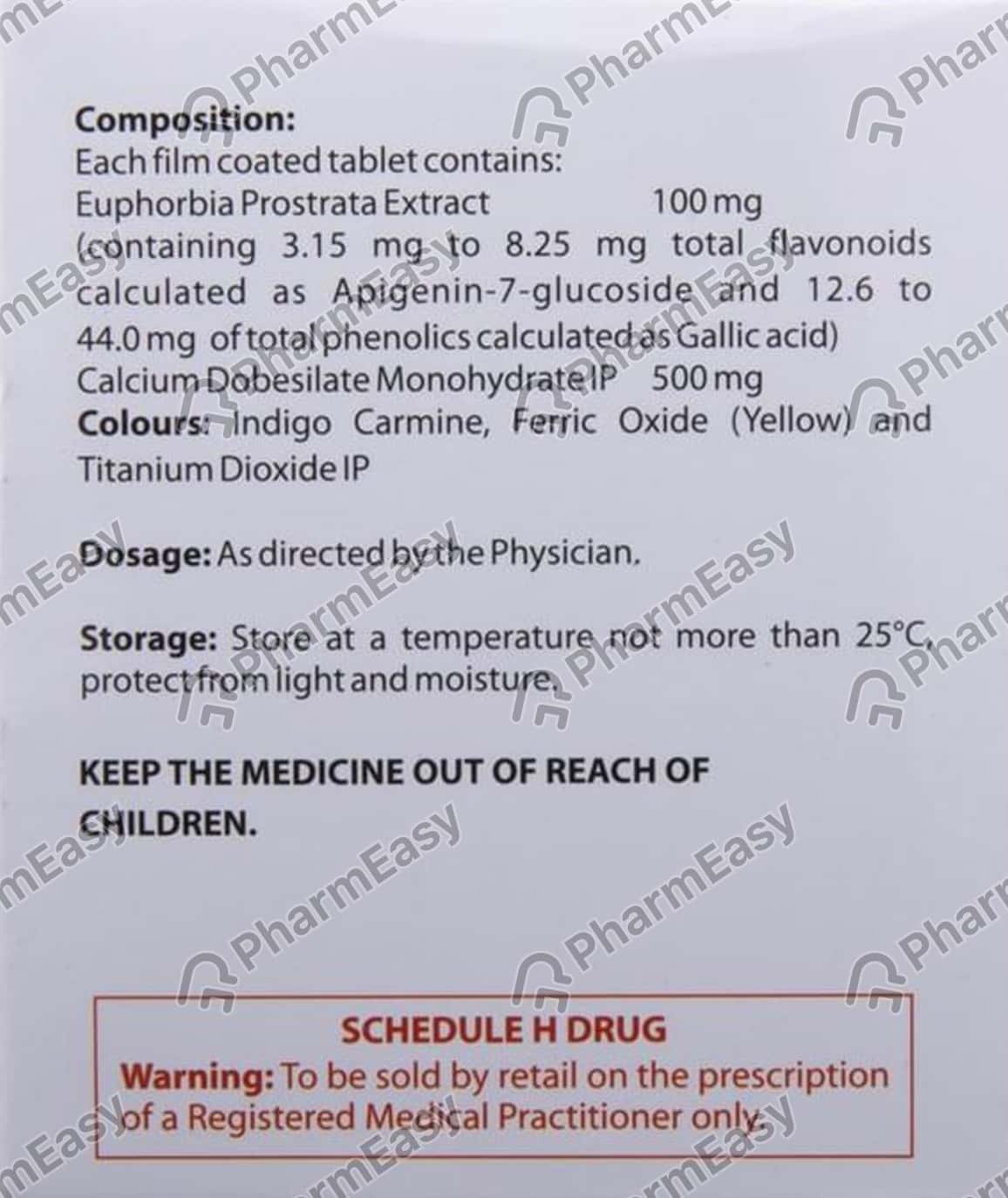 Buy Thank Od Forte Tablet Online at Flat 15% OFF | PharmEasy