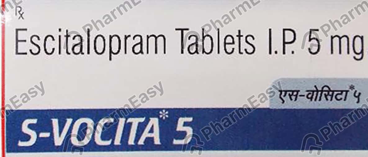 S Vocita 5 MG Tablet (10): Uses, Side Effects, Price & Dosage | PharmEasy