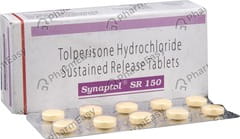 Synaptol Sr 150 MG Tablet (10): Uses, Side Effects, Price & Dosage ...