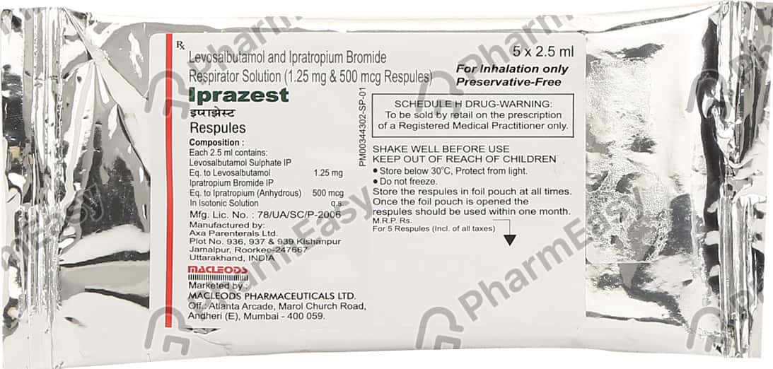 Iprazest Respules: Uses, Side-effects, Price, Dosage & More Info ...