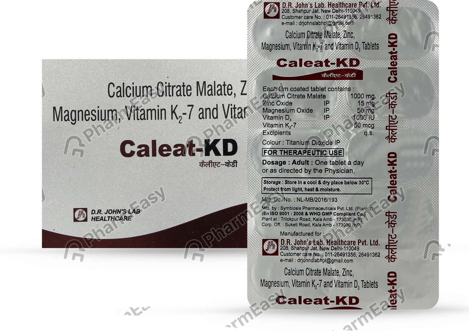 Buy Caleat Kd Strip Of 10 Tablets Online at Flat 15% OFF | PharmEasy