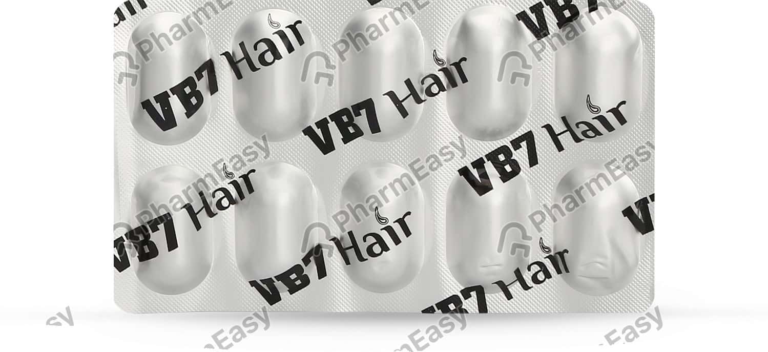VB7 Hair Tablet: Uses, Side-effects, Price, Dosage & More Info - PharmEasy