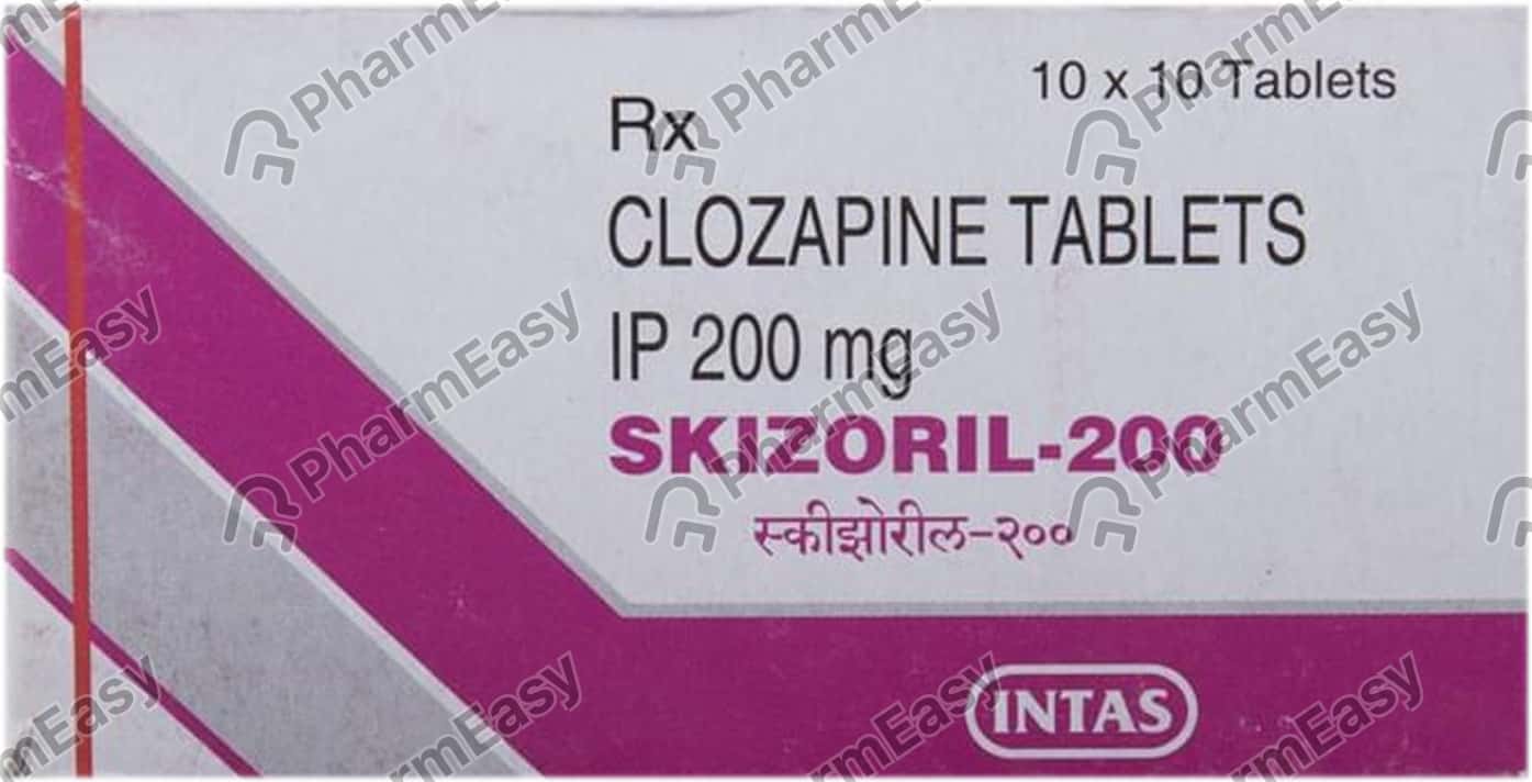 Skizoril 200 MG Tablet (10): Uses, Side Effects, Price & Dosage | PharmEasy