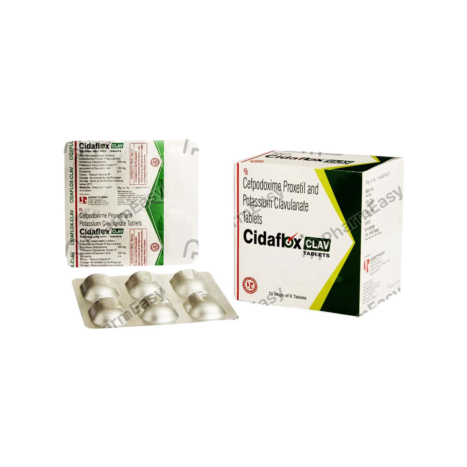 Cidaflox Clav Tablet - Uses, Side Effects, Dosage, Composition & Price ...