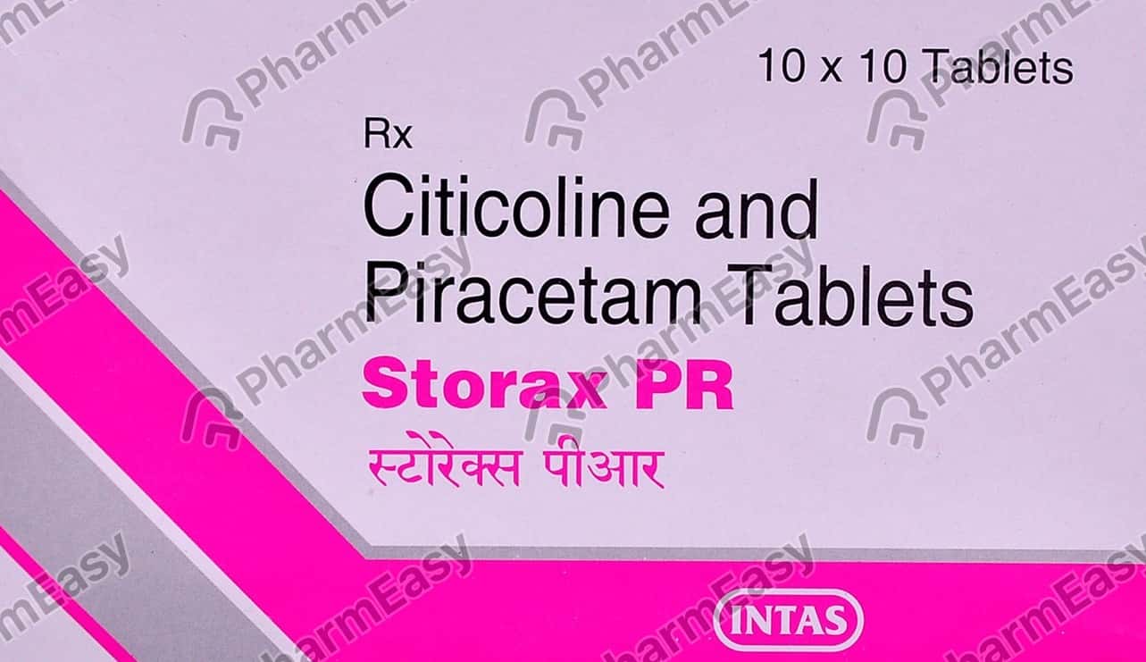 Storax Pr Strip Of 10 Tablets: Uses, Side Effects, Price & Dosage ...
