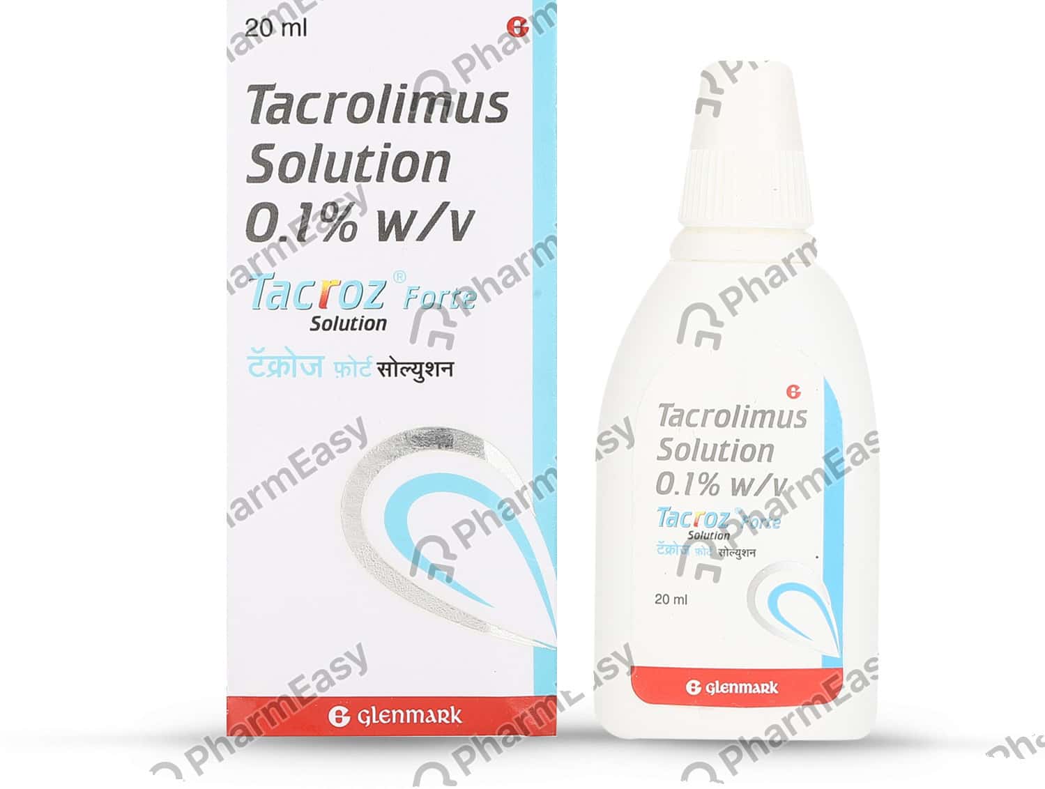 Tacroz Forte 0.1 %W/V Skin Solution (20): Uses, Side Effects, Price ...