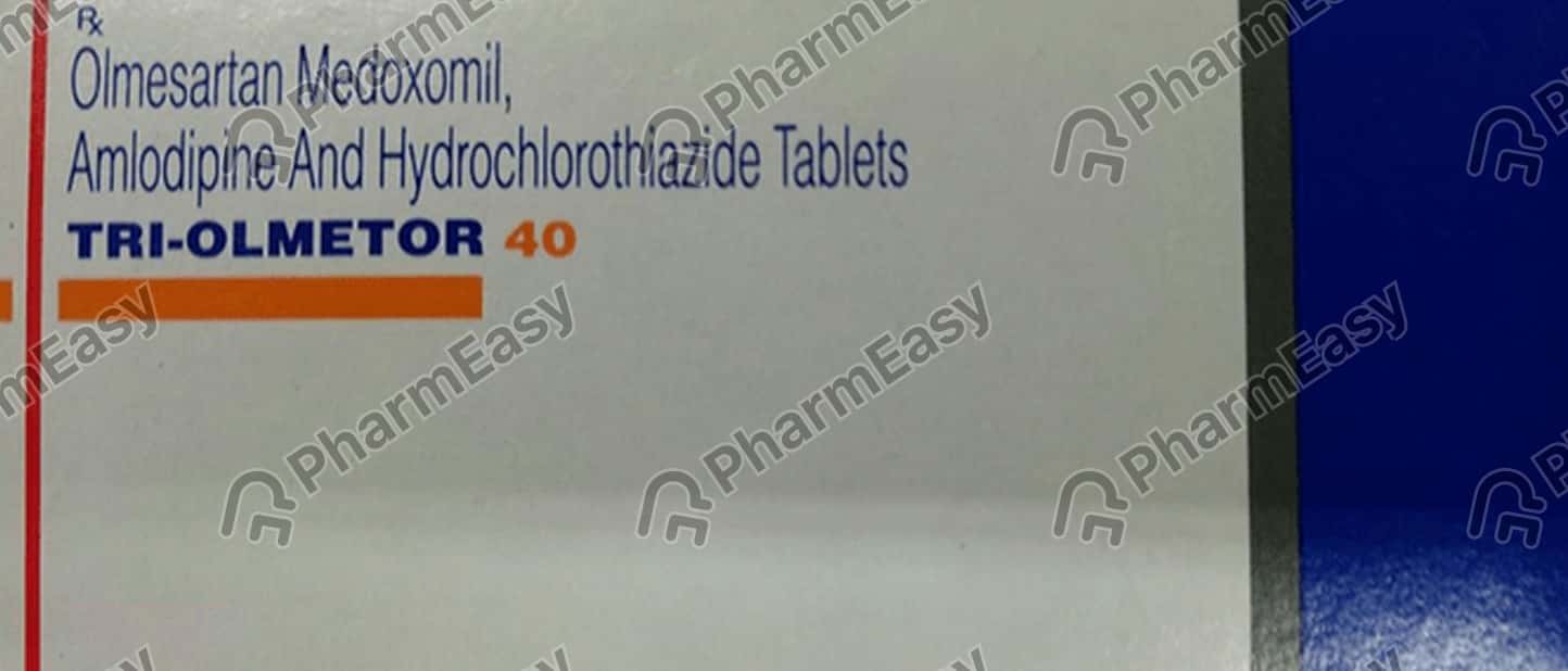 Triolmesar 40mg Strip Of 15 Tablets: Uses, Side Effects, Price, Dosage ...