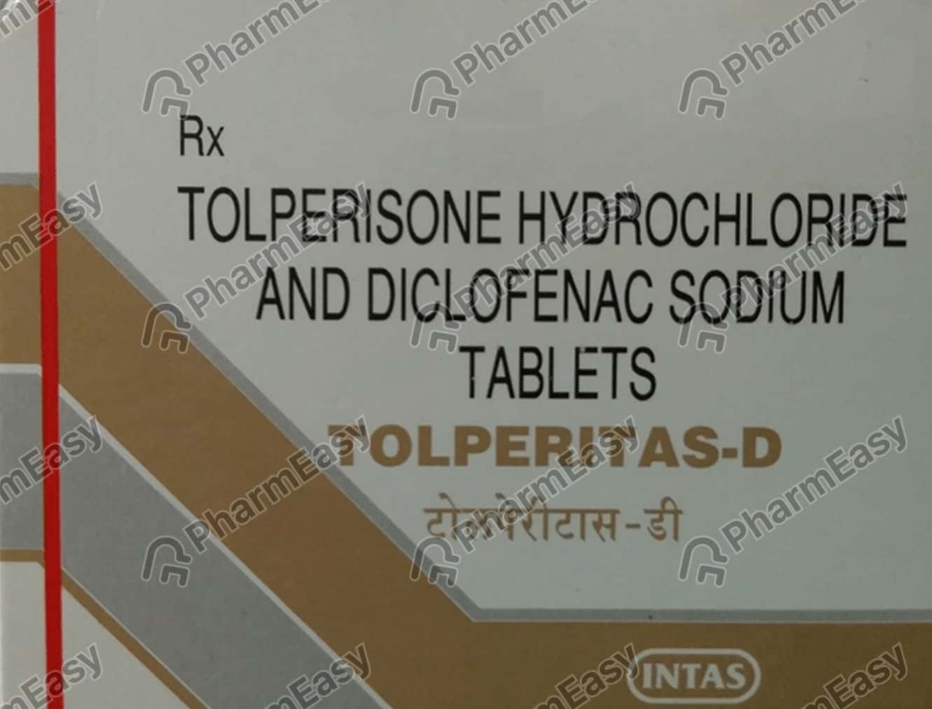 Tolperitas D Strip Of 10 Tablets: Uses, Side Effects, Price & Dosage ...