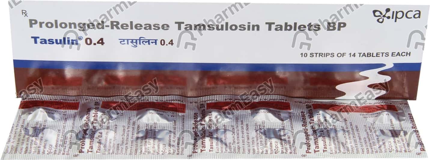 Tasulin Mr 0.4 MG Tablet (14): Uses, Side Effects, Price, Dosage ...