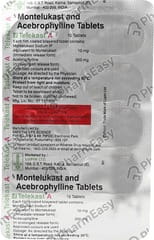 Telekast A Strip Of 10 Tablets: Uses, Side Effects, Price & Dosage ...