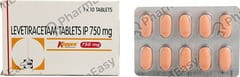 Keppra 750 MG Tablet (10): Uses, Side Effects, Price & Dosage | PharmEasy