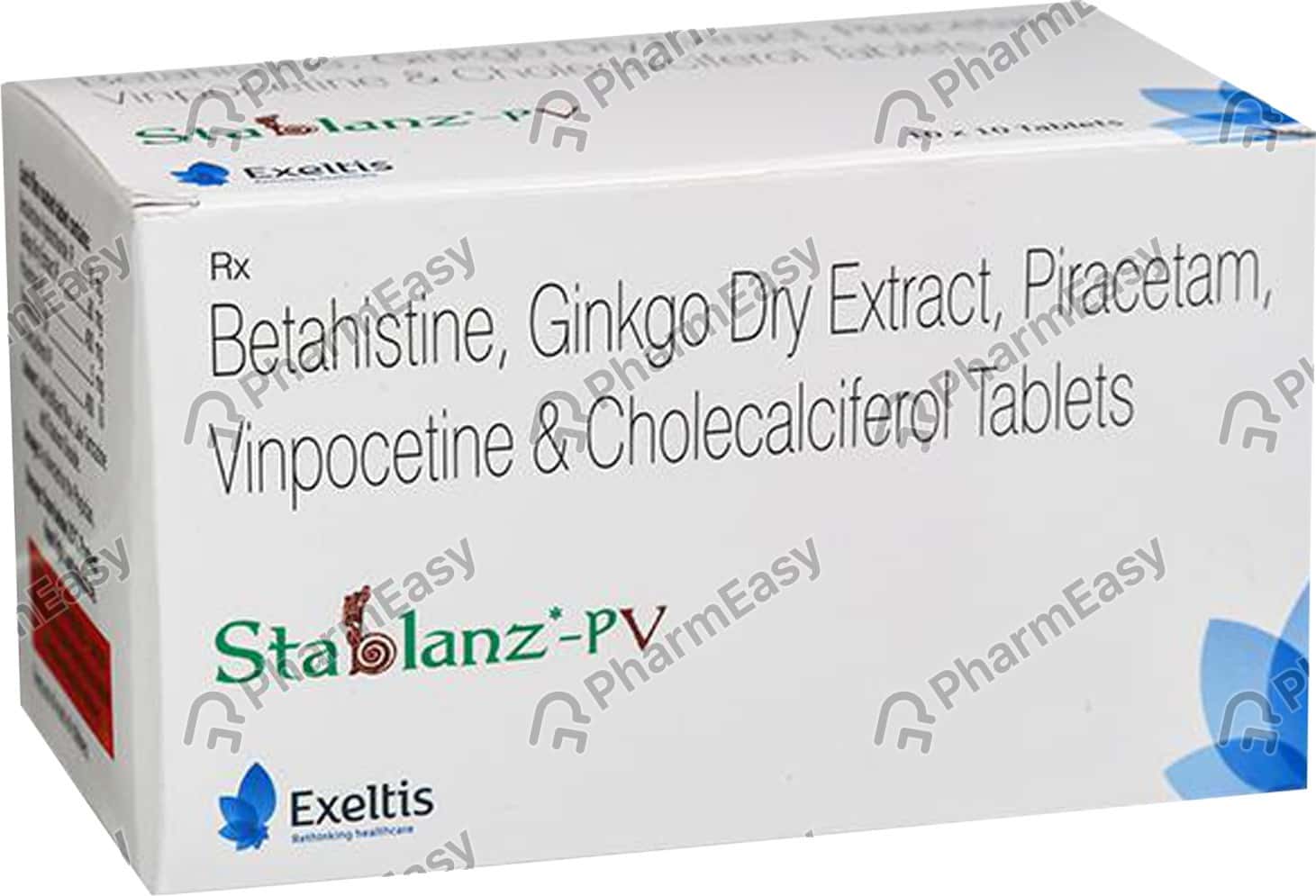 Buy Stablanz Pv Tablet 10'S Online at Flat 15% OFF | PharmEasy