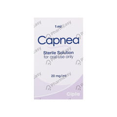 Buy Capnea 20 MG Oral Solution (1) Online at Flat 18% OFF* | PharmEasy