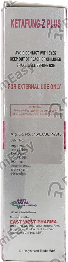 Buy Ketafung Z Plus Lotion Online at Flat 15% OFF | PharmEasy