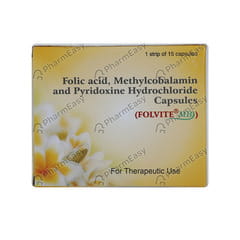 Buy Folvite Mb Capsule Online at Flat 18% OFF* | PharmEasy