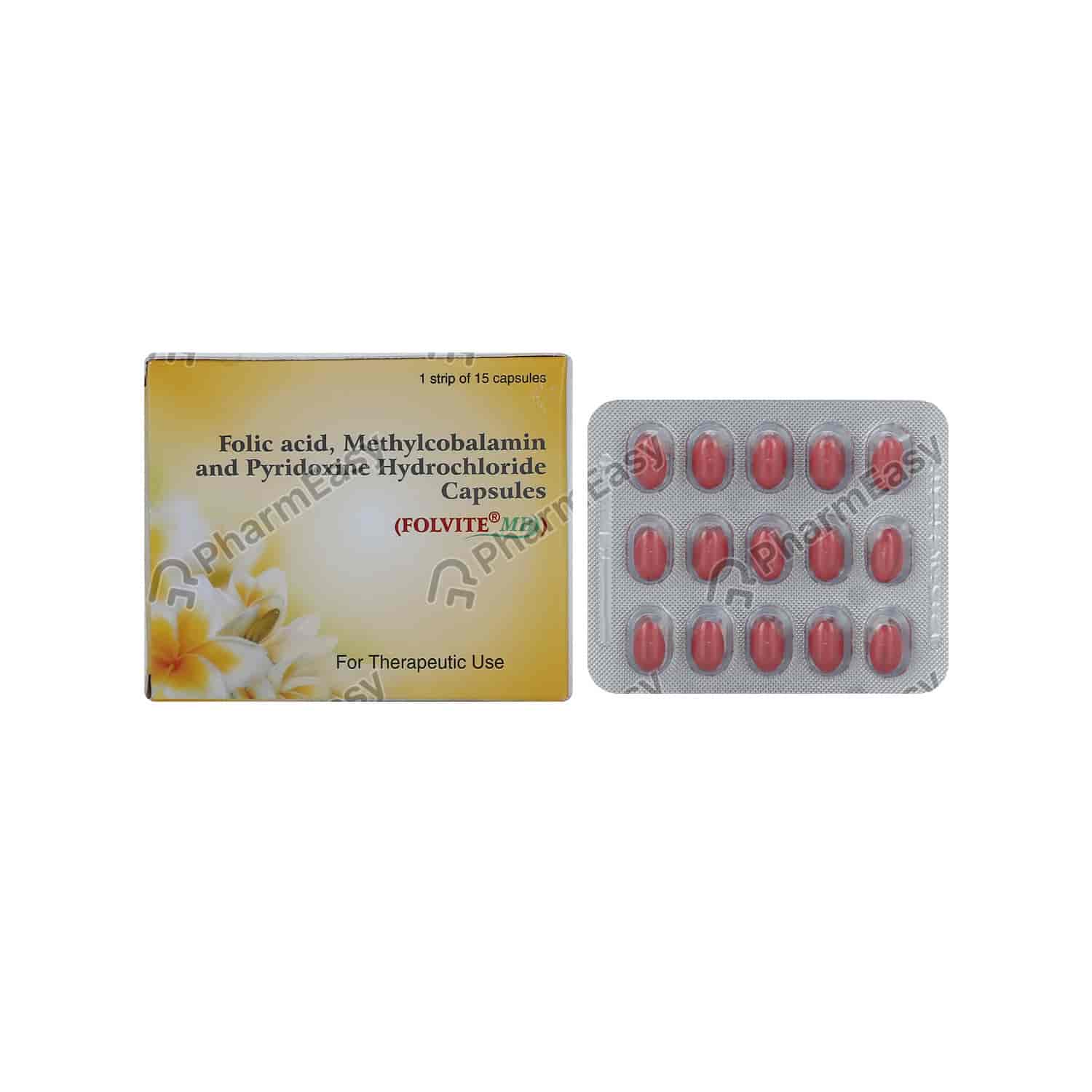 Buy Folvite Mb Capsule Online at flat 15% off | PharmEasy