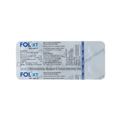 Fol Xt Strip Of 10 Tablets: Uses, Side Effects, Price & Dosage | PharmEasy