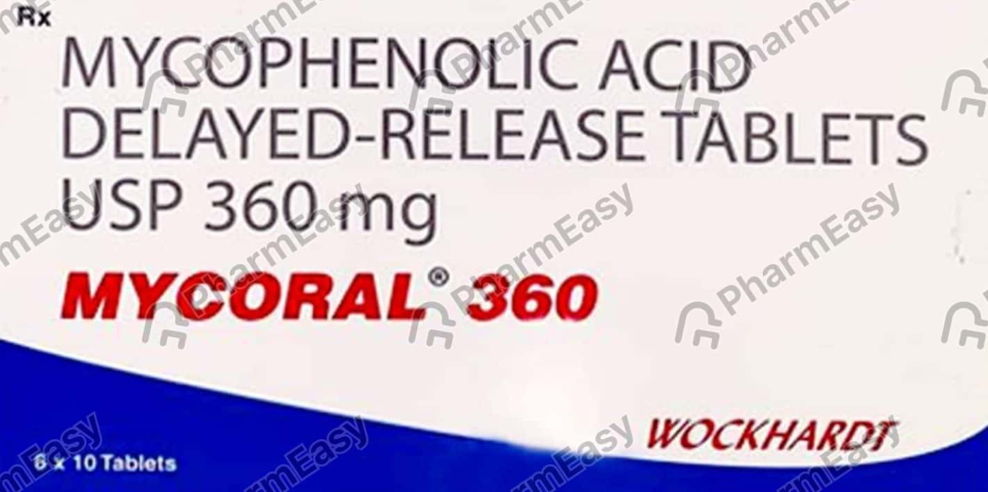 Mycoral 360 MG Tablet (10): Uses, Side Effects, Price & Dosage | PharmEasy