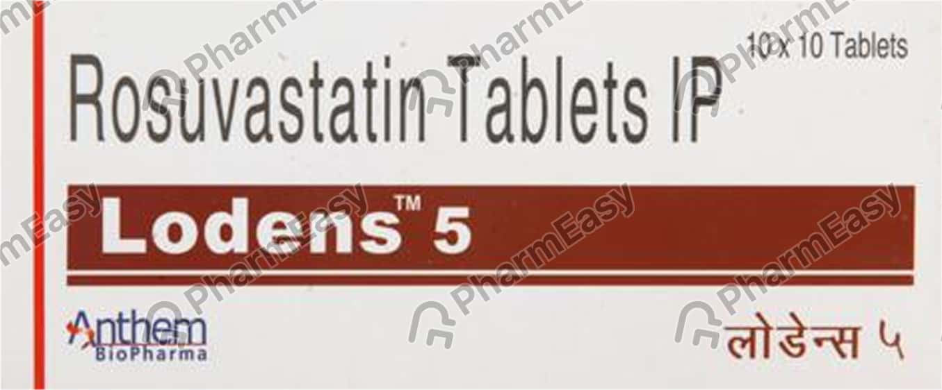 Lodens 5 MG Tablet (10): Uses, Side Effects, Price & Dosage | PharmEasy
