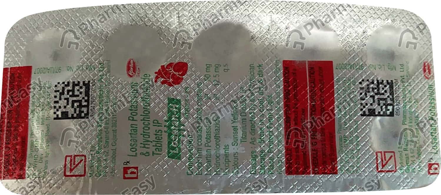 Lostan H Tablet: Uses, Side Effects, Price & Dosage | PharmEasy