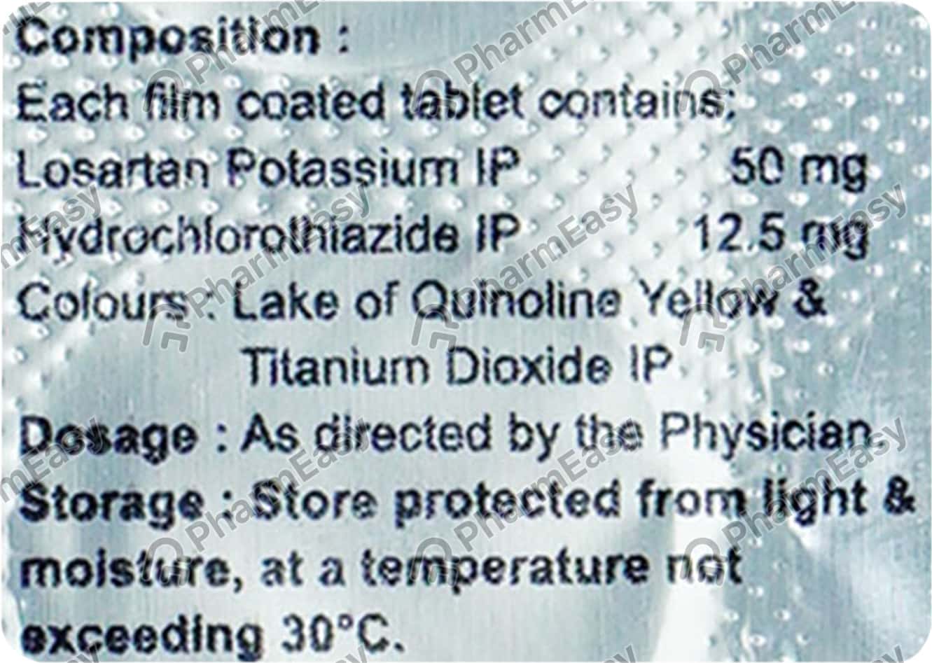 Lostan H Tablet: Uses, Side Effects, Price & Dosage | PharmEasy