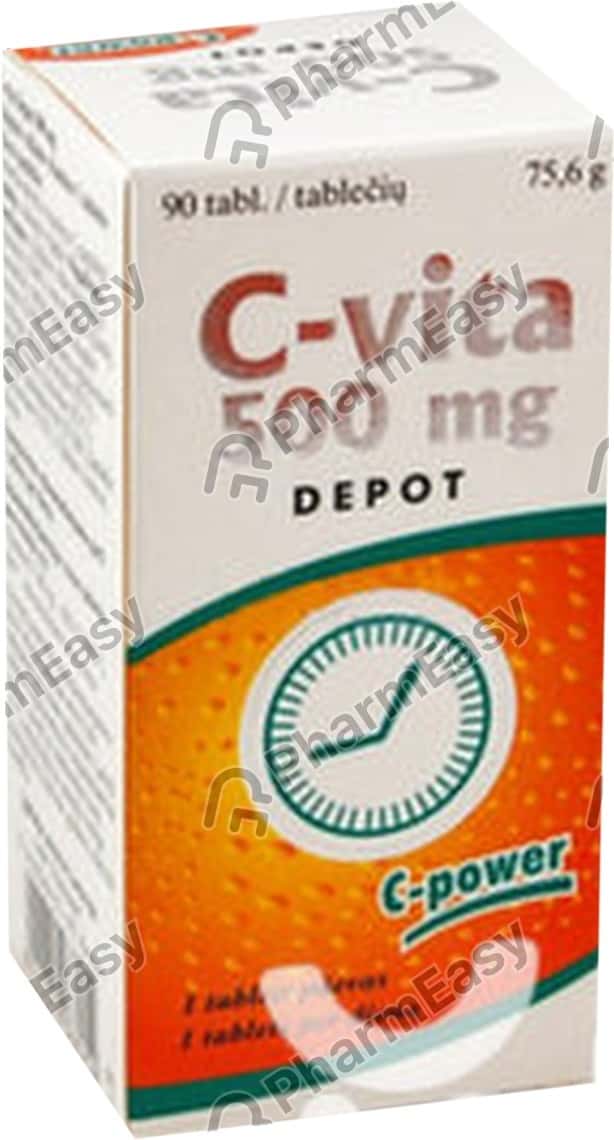 C Vita 500 MG Tablet (10): Uses, Side Effects, Price & Dosage | PharmEasy