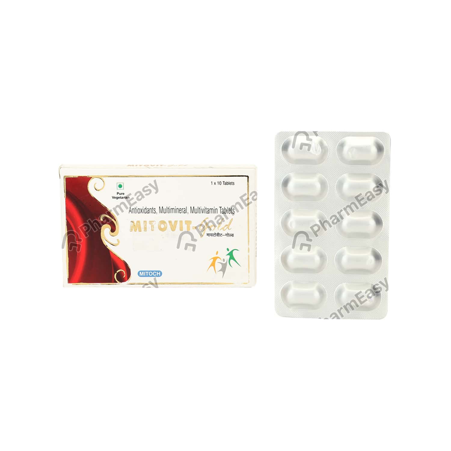 Buy Mitovit Gold Tablet (10) Online at Flat 18% OFF* | PharmEasy