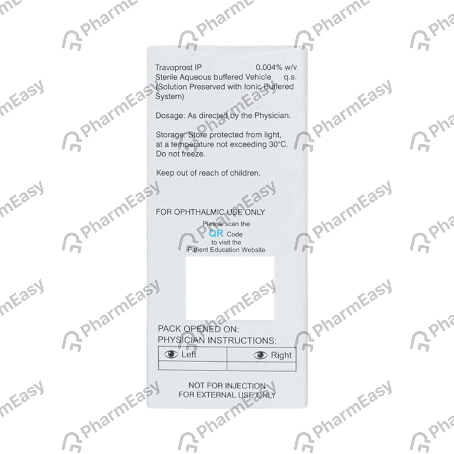 Travoflo 0.004 % Eye Drop (3): Uses, Side Effects, Price & Dosage ...