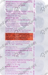 Monit Sr 30 MG Tablet (15): Uses, Side Effects, Price & Dosage | PharmEasy