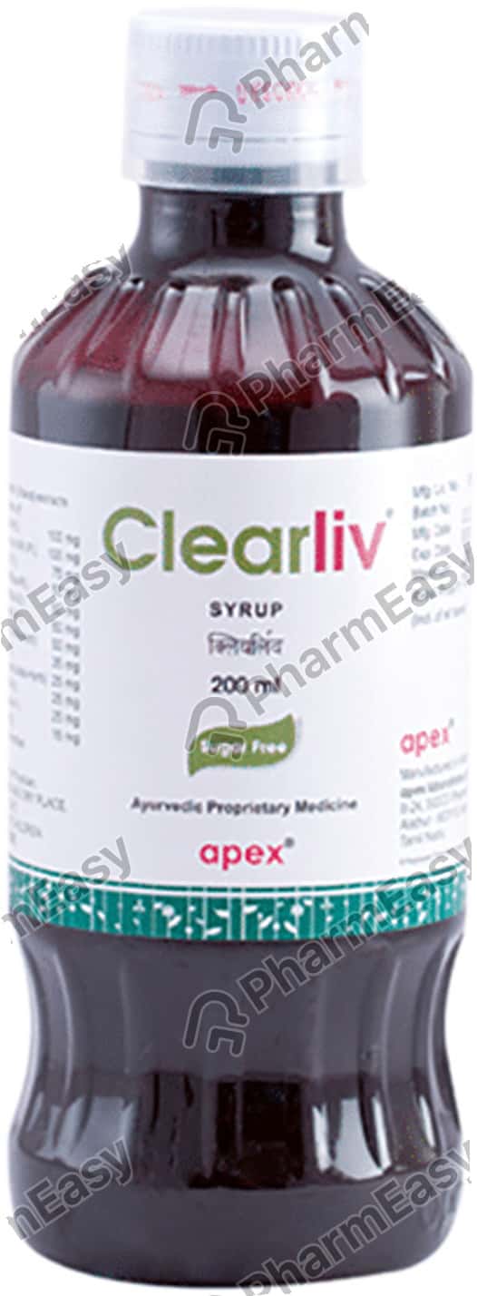 Buy CLEARLIV SYRUP 200ML Online & Get Upto 60% OFF at PharmEasy