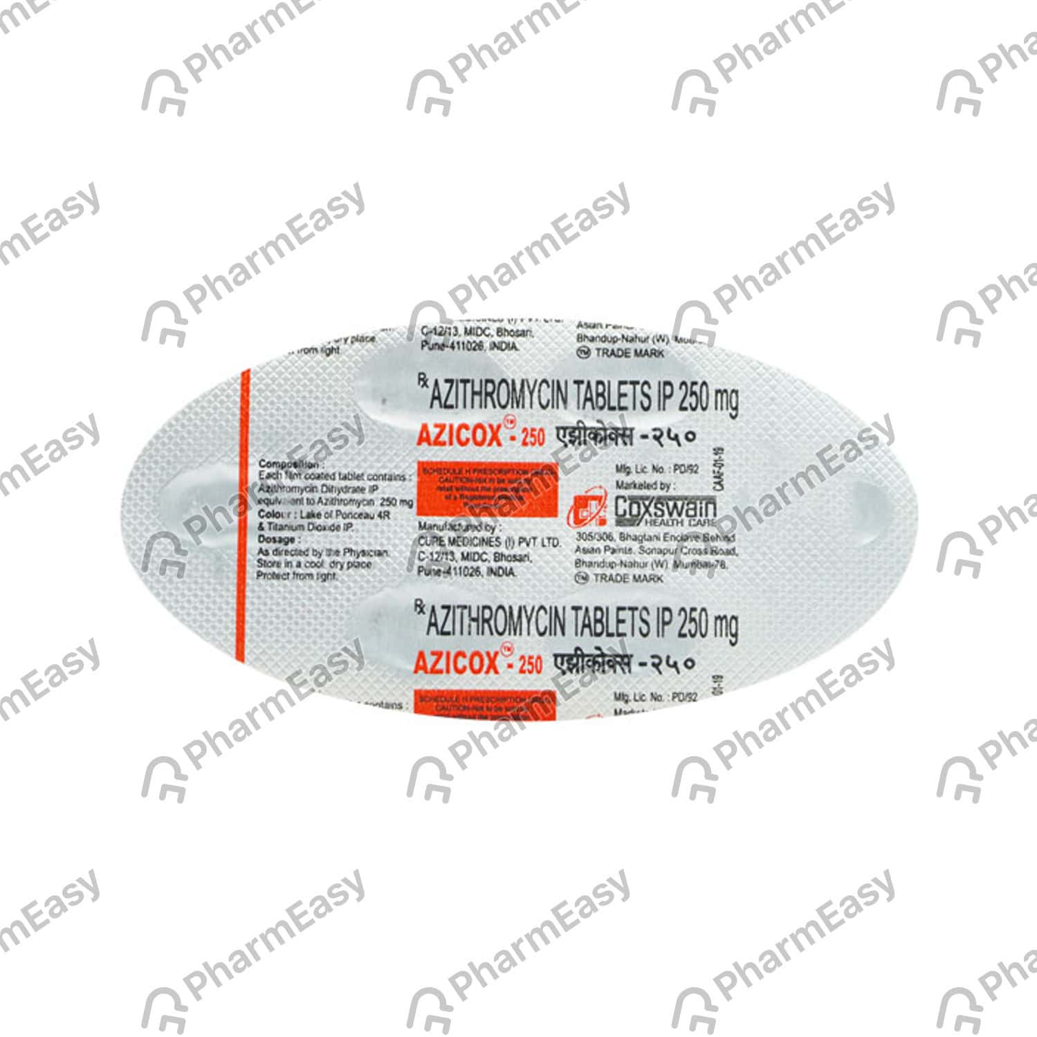 Azicox 250 MG Tablet (6): Uses, Side Effects, Price & Dosage | PharmEasy