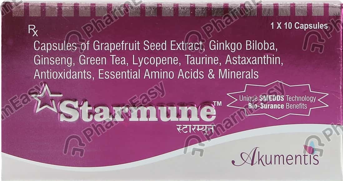 Buy Starmune Strip Of 10 Softgel Capsules Online at Flat 15% OFF ...