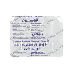 Buy Tricium Hd Strip Of 10 Tablets Online at Flat 18% OFF* | PharmEasy