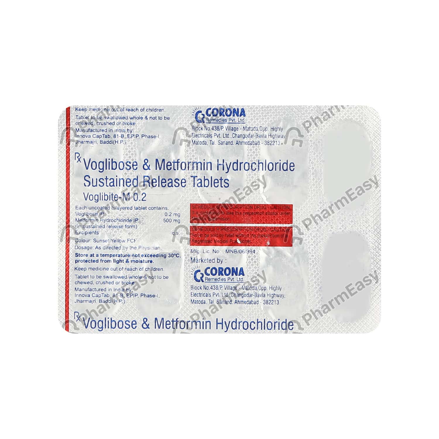 Buy Voglibite M 0.2mg Tablet Online at Flat 18% OFF* | PharmEasy