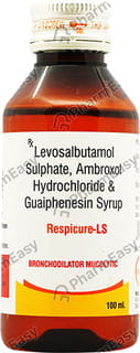 Respicure Ls Bottle Of 100ml Syrup: Uses, Side Effects, Price & Dosage ...
