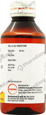 Respicure Ls Bottle Of 100ml Syrup: Uses, Side Effects, Price & Dosage ...