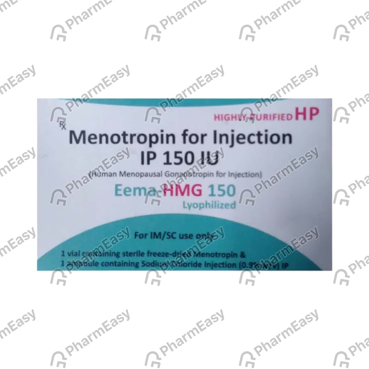 Eema Hmg 150 IU Powder For Injection (1): Uses, Side Effects, Price ...